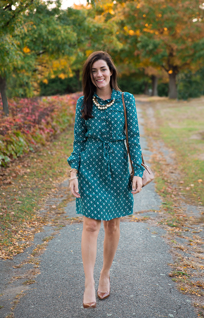 Leafing Around Classy Girls Wear Pearls