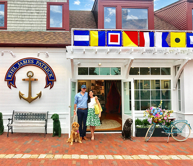 Kiel James Patrick Flagship Store, Newport - Classy Girls Wear Pearls