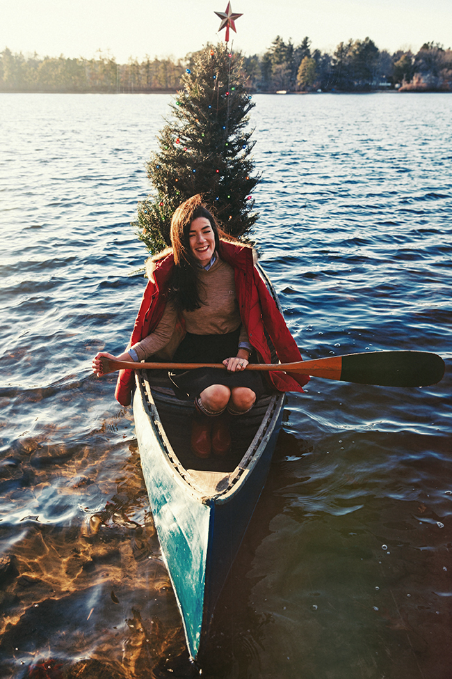 Christmas Canoe - Classy Girls Wear Pearls
