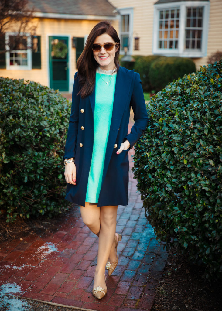Little Mint Shift - Classy Girls Wear Pearls